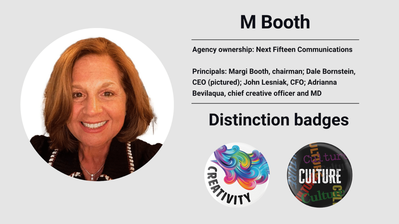 Communications Agency | NYC | SF - M Booth